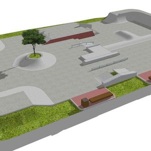 Skatepark | products - ArchiUp.com - A free BIM & CAD objects library