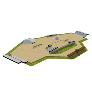 Skatepark | products - ArchiUp.com - A free BIM & CAD objects library