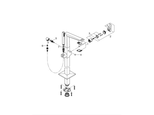 Allure Brilliant Wolnostojąca bateria wannowa 24348000 | 24348000 ...