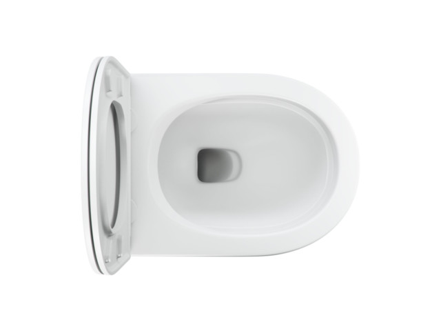 OTTAWA COMFORT | rimless wall-mounted toilet with soft-close seat ...