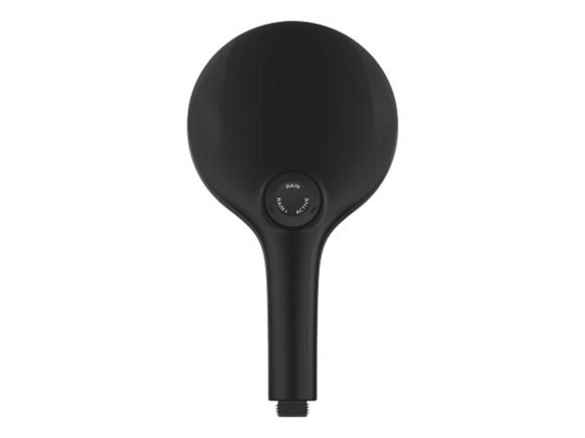 GROHE Rainshower Aqua 130 hand shower in striking phantom black ...