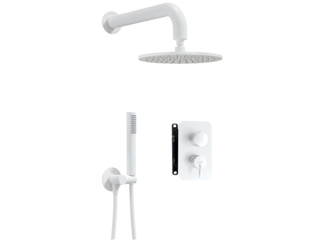 SILIA Concealed shower set, with mixer BOX - with a shower head ...