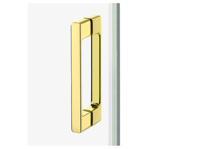 PRIME LIGHT GOLD KABINA PROSTOKĄTNA/ KWADRATOWA PRZYŚCIENNA | NEW ...