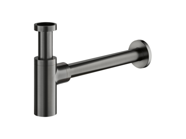 TRAP | basin bottle trap, decorative, graphite | A186GR | OMNIRES ...