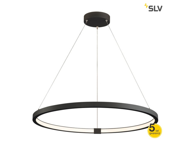ONE 80 DALI LAMPA WISZĄCA LED, WEWNĘTRZNA, KOLOR CZARNY | 1002911 | SLV ...