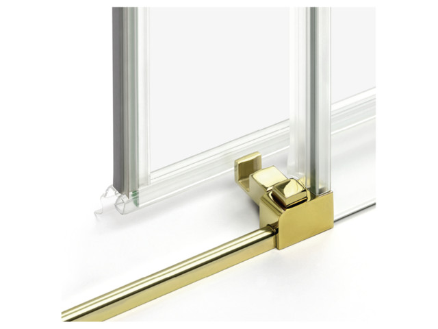 PRIME LIGHT GOLD KABINA KWADRATOWA/PROSTOKĄTNA PRZYŚCIENNA | NEW TRENDY ...