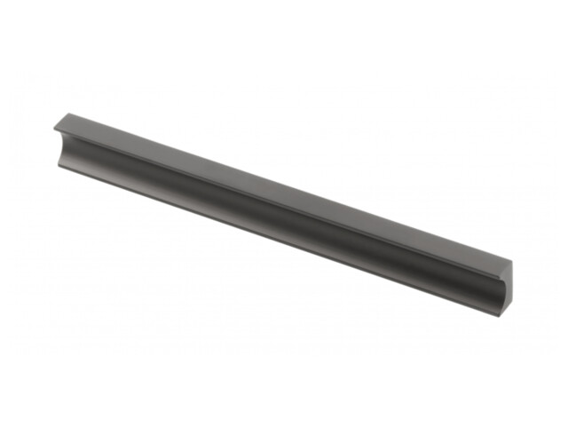 Furniture handle GROOVE, C=160 mm, L=190 mm, Al, matt black | GTV ...