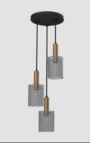 Sardo | PND-5581-3A-BRO+SG | Italux - ArchiUp.com - A free BIM & CAD ...