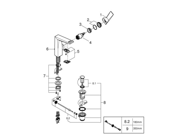 K700U Zlewozmywak kompozytowy 31654AT0 | 31654AT0 | GROHE - ArchiUp.com ...
