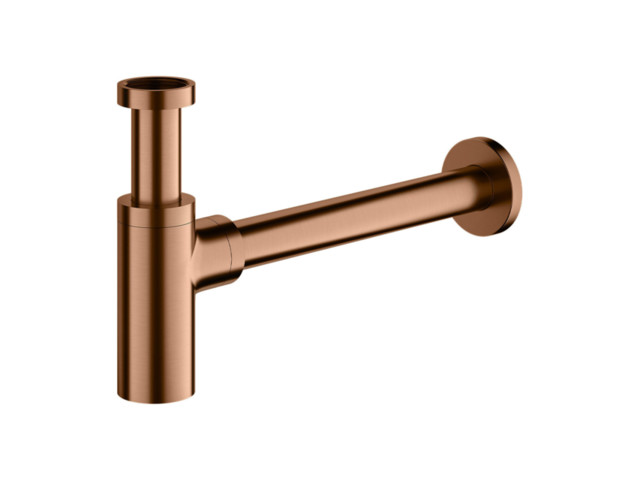 TRAP | basin bottle trap, decorative brushed copper | A186CPB | OMNIRES ...