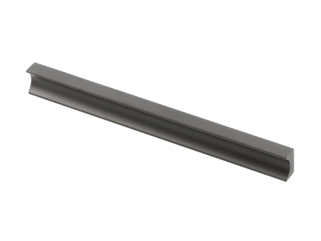 Furniture handle GROOVE, C=160 mm, L=190 mm, Al, matt black | GTV ...