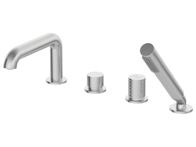 SILIA HEXA - Bateria wannowa 4-otworowa z zestawem prysznicowym | BHS ...