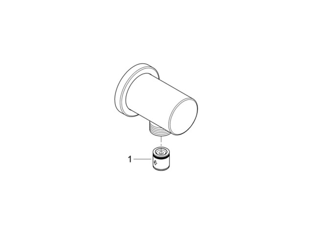 Rainshower SmartActive 310 Cube Deszczownica z przepustem stropowym 142 ...