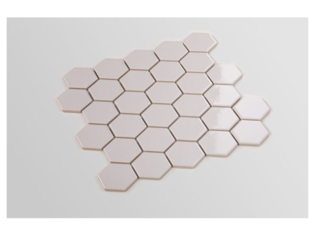 Płytka Heksagon Duży Jasno Szary Połysk | HDSJS | Raw Decor - ArchiUp ...