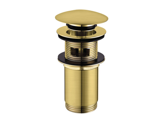 CLICK-CLACK | basin click-clack waste, brushed brass | A706BSB ...