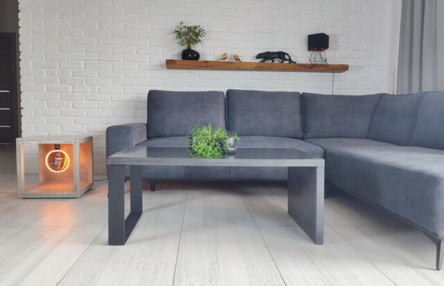 Andesite Concrete Table – "Loft Charm" | Modern Creator Ewelina Kopeć ...