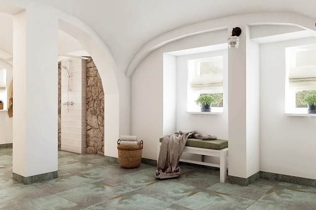 Przysłupowy, rustykalny dom - ArchiUp.com - Biblioteka 3D