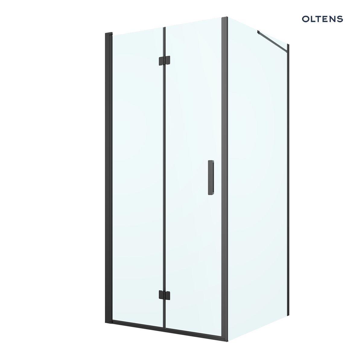 Oltens Hallan shower enclosure 90x100 cm door with a fixed wall ...