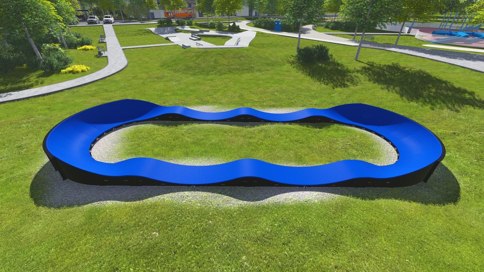 Pumptrack PC1 | Pumptrack PC1 | Grupa Techramps - ArchiUp.com - A free ...