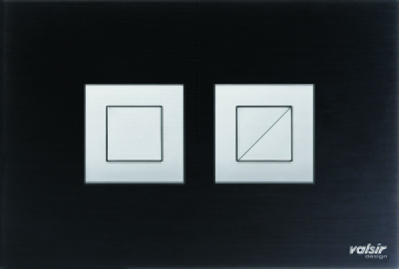 Przyciski Design – Black & White | Valsir - ArchiUp.com - Biblioteka 3D