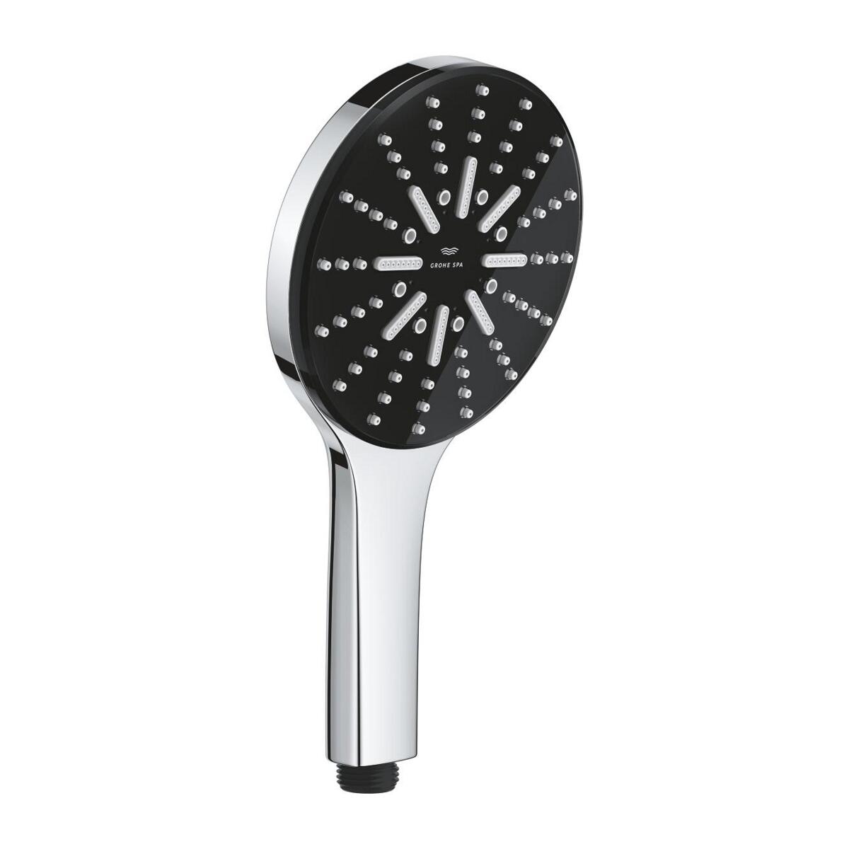 GROHE Rainshower Aqua 130 hand shower in dazzling chrome | 101676KI00 ...
