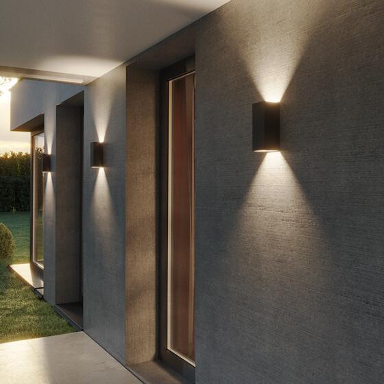 VIP square up&down LED 230V exterior wall | VP4912 | AQForm - ArchiUp ...