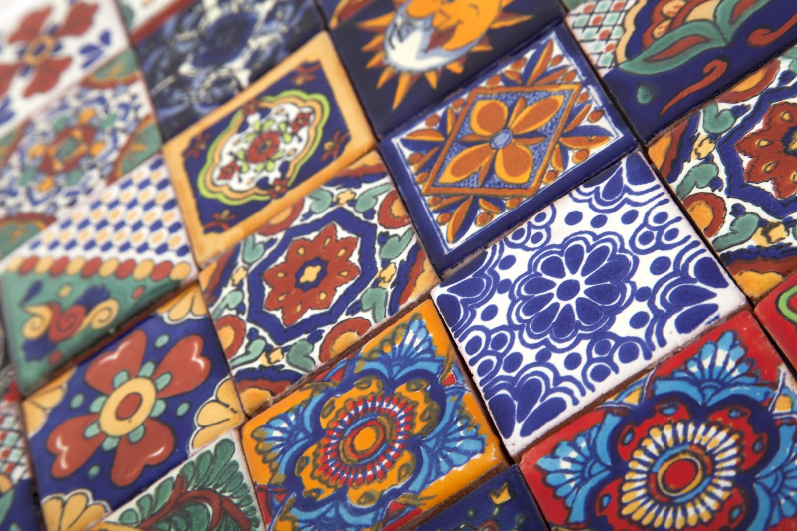 Salazar - Mexican tiles - 5x5 cm | 5-mix-5 | Cerames - ArchiUp.com - A ...
