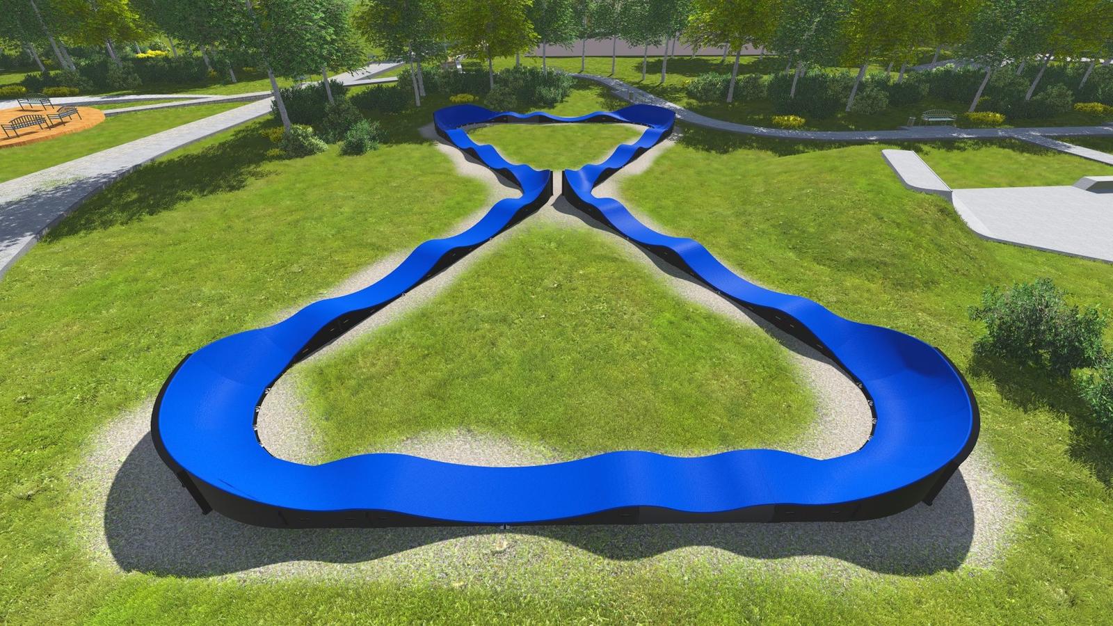 Pumptrack PC4 | Pumptrack PC4 | Grupa Techramps - ArchiUp.com - A free ...