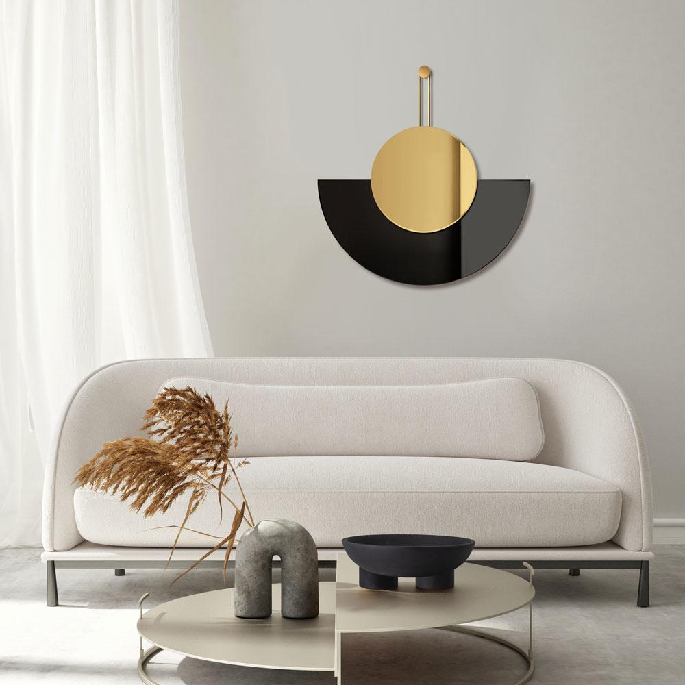 Lustro Sign Inco złoto-czarne | INC/ | GieraDesign - ArchiUp.com ...