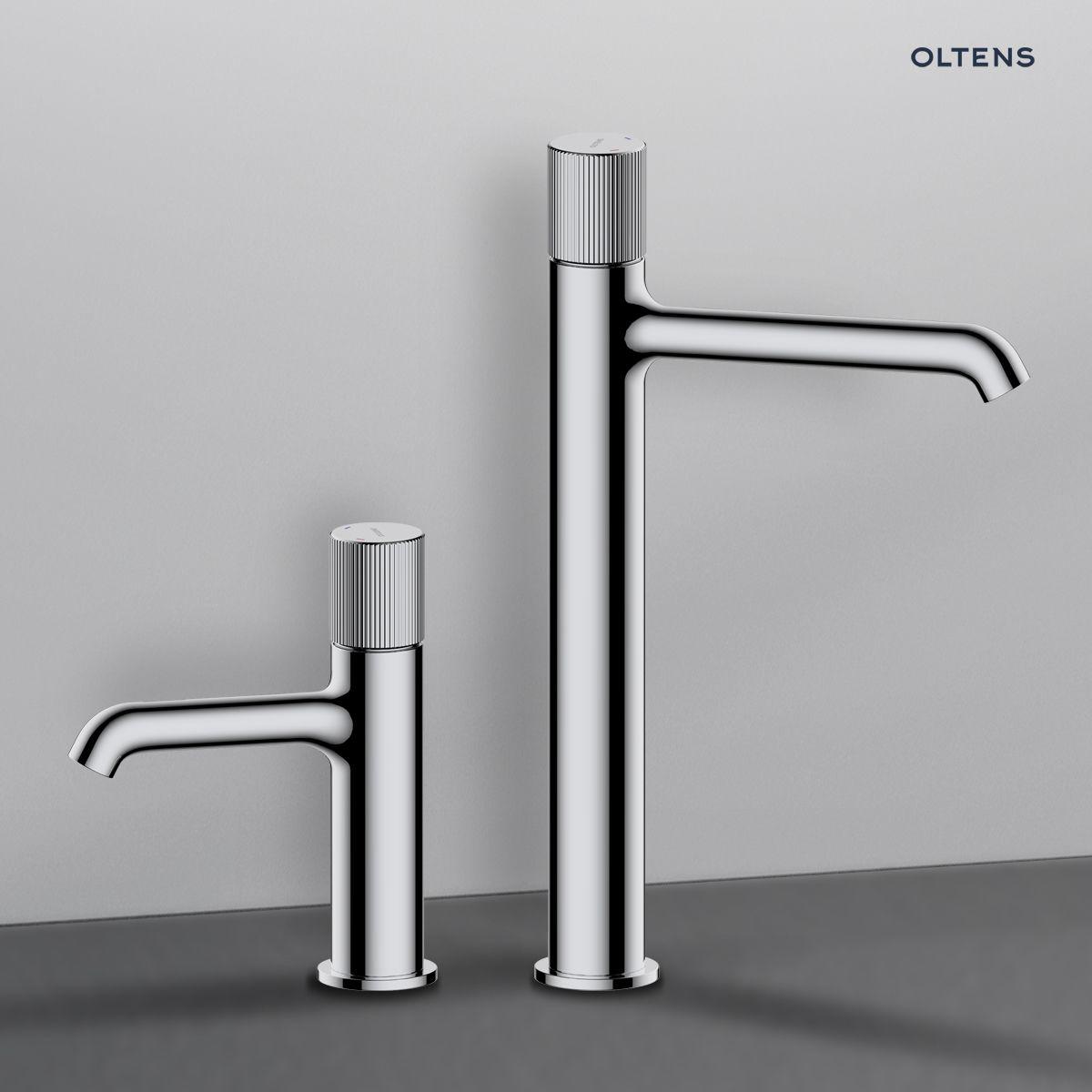 Oltens Hamnes high pillar basin mixer tap chrome finish | 32505100 ...