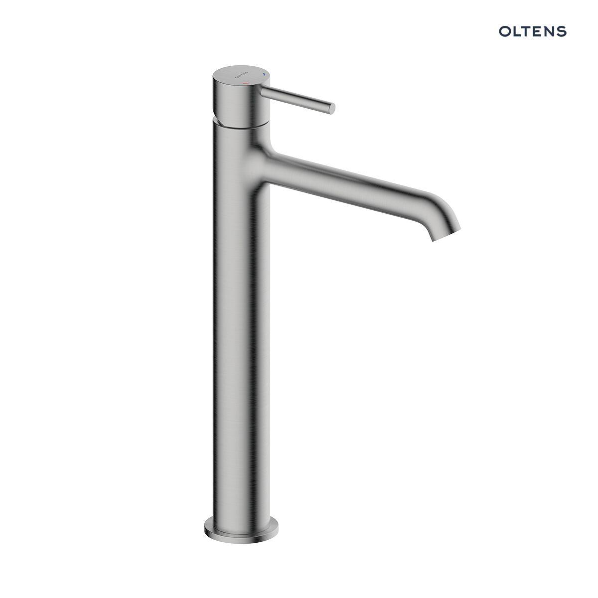 Oltens Molle Slim basin pillar mixer tap, nickel 32403910 | 32403910 ...