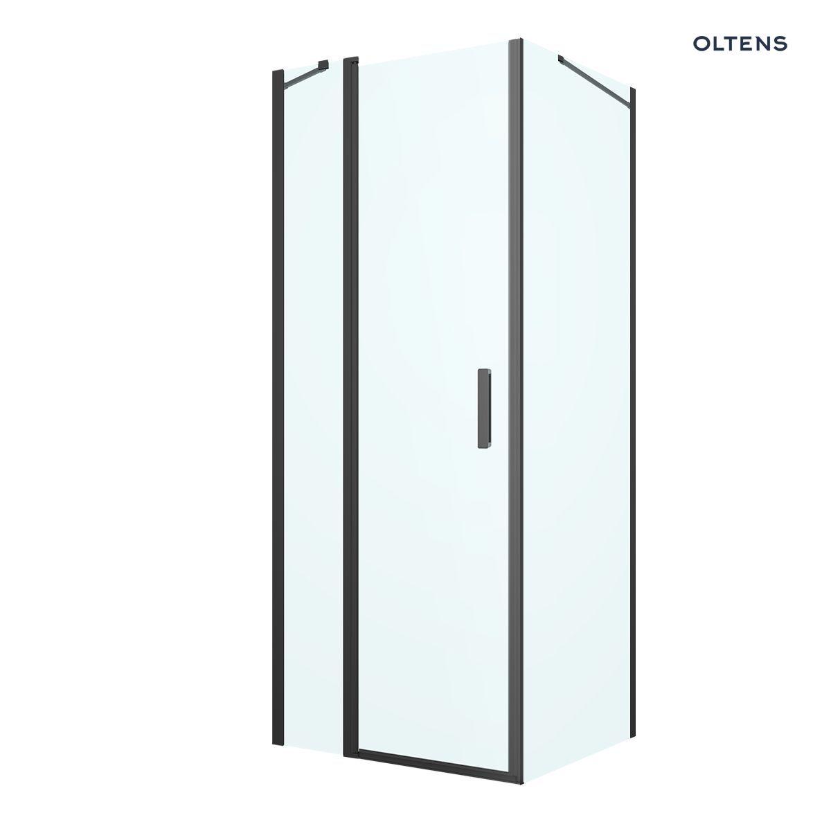 Oltens Verdal shower enclosure 80x80 cm door with a fixed wall ...