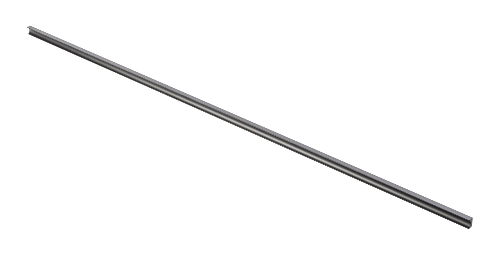 Furniture handle GROOVE, C=3x352 mm, L=1200 mm, Al, matt black | UA ...
