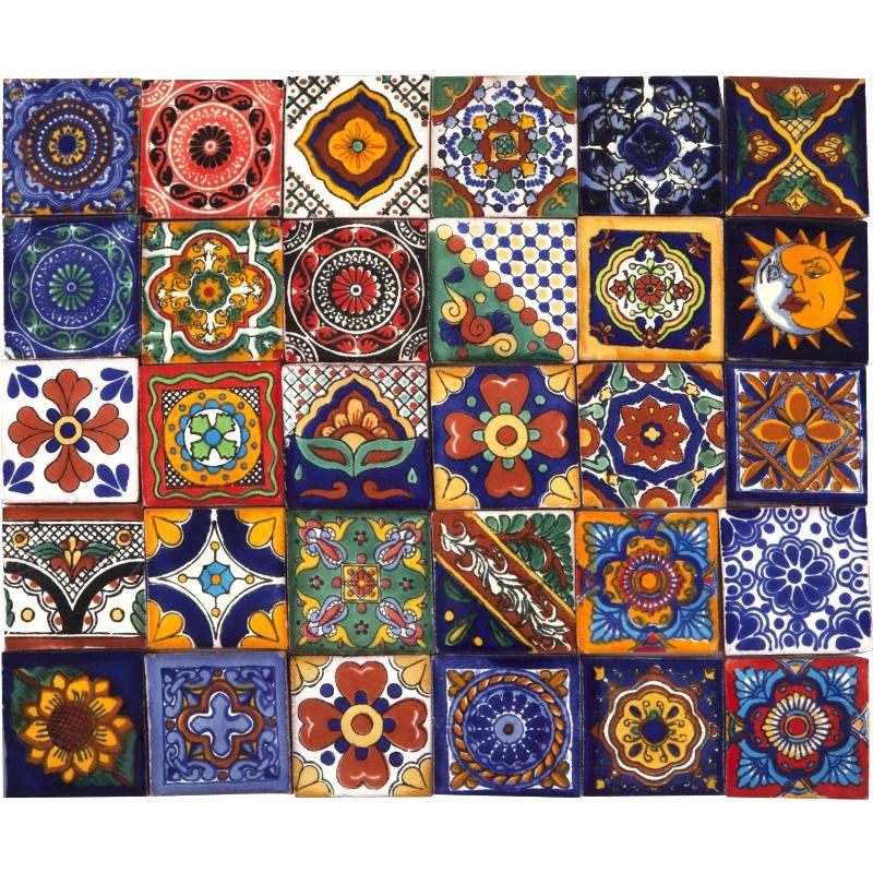 Salazar - Mexican tiles - 5x5 cm | 5-mix-5 | Cerames - ArchiUp.com - A ...