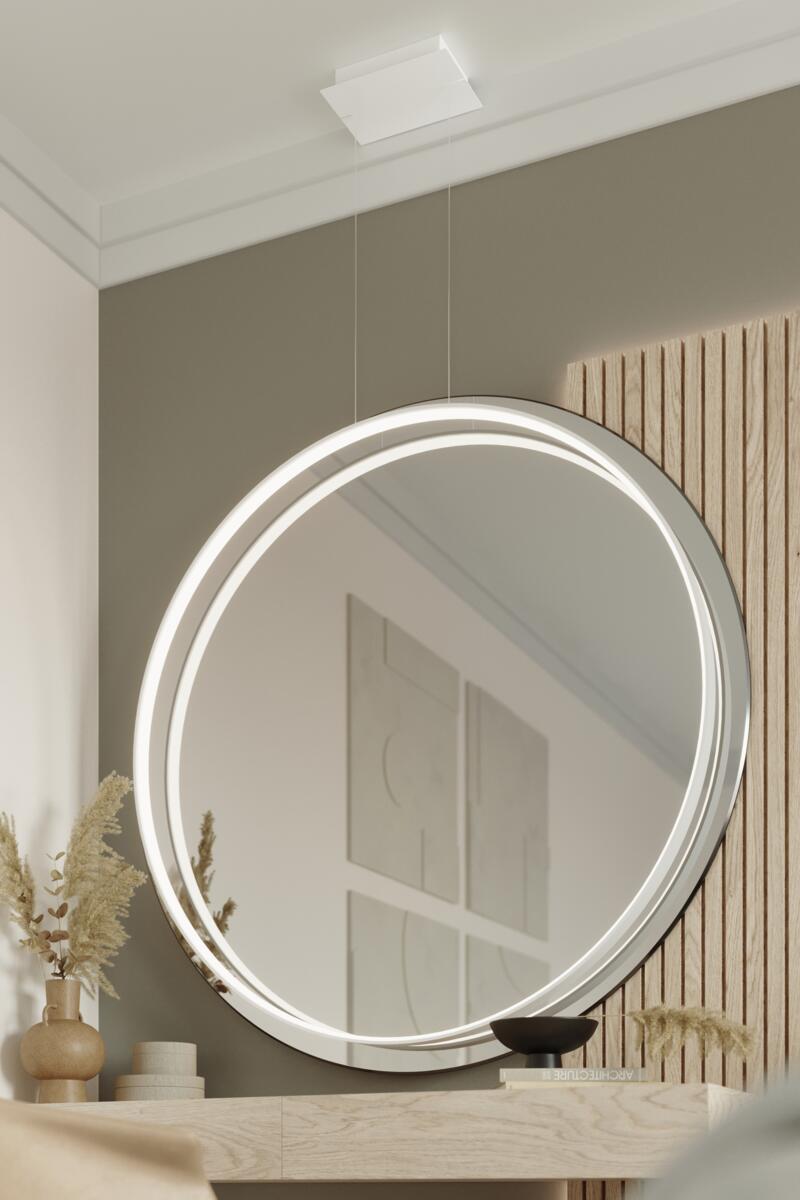 Lampa wisząca RIO 110 biały LED 4000K | TH.123 | Thoro Lighting Sp z o ...