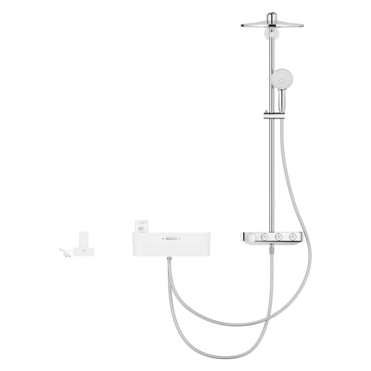 Shower system with thermostat | 105813 000 0 | GROHE - ArchiUp.com - A ...