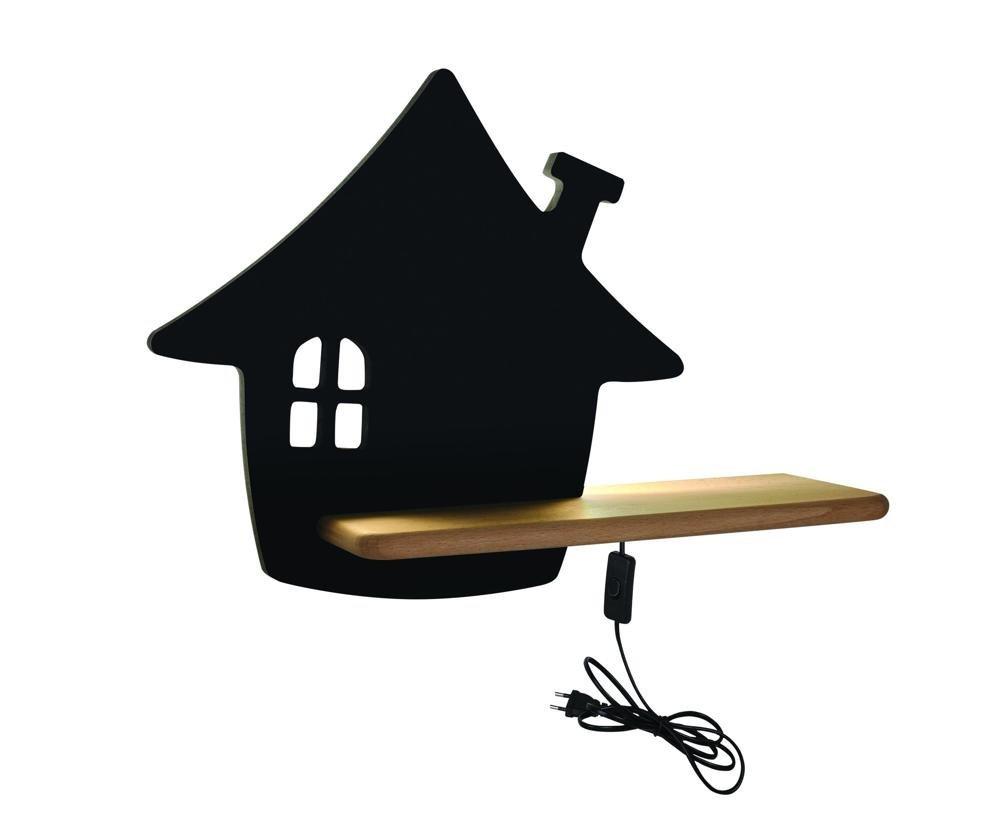 Lampa kinkiet półeczka 5W LED 4000K IQ Kids House czarny | 21-85207 ...