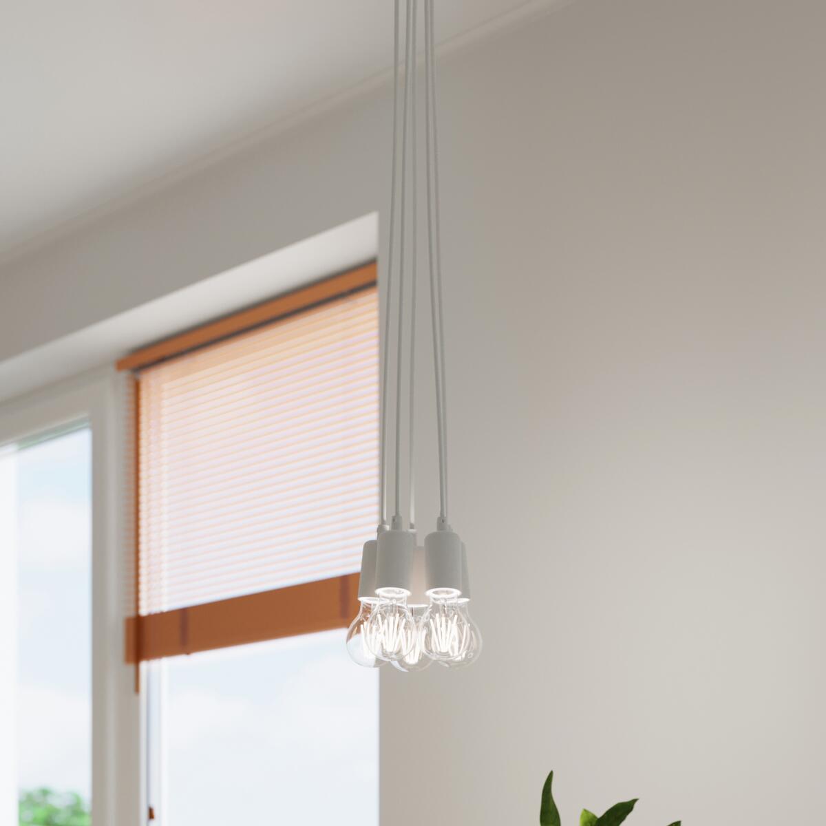 Lampa wisząca DIEGO 5 biała | SL.0571 | SOLLUX LIGHTING - ArchiUp.com ...