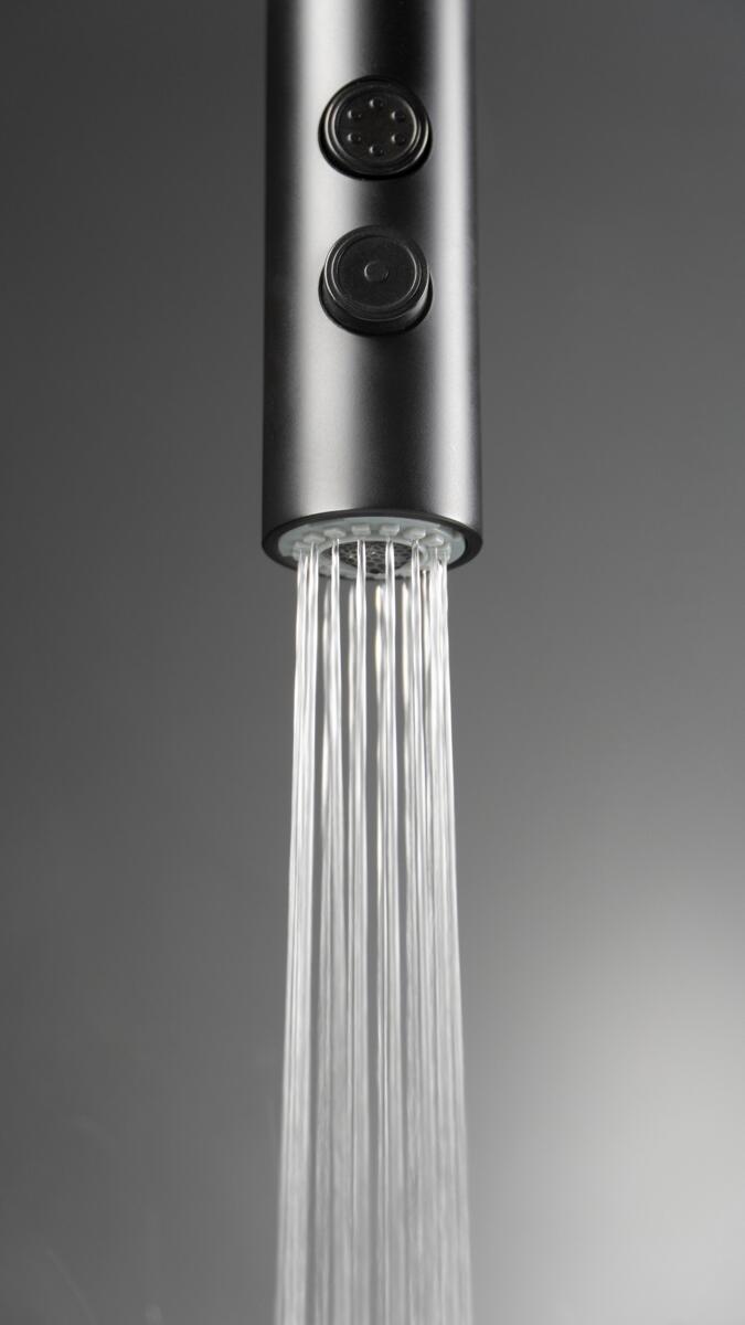 OLFATO Kitchen tap, with pull-out spout - 2 stream types | BQO_x72M ...