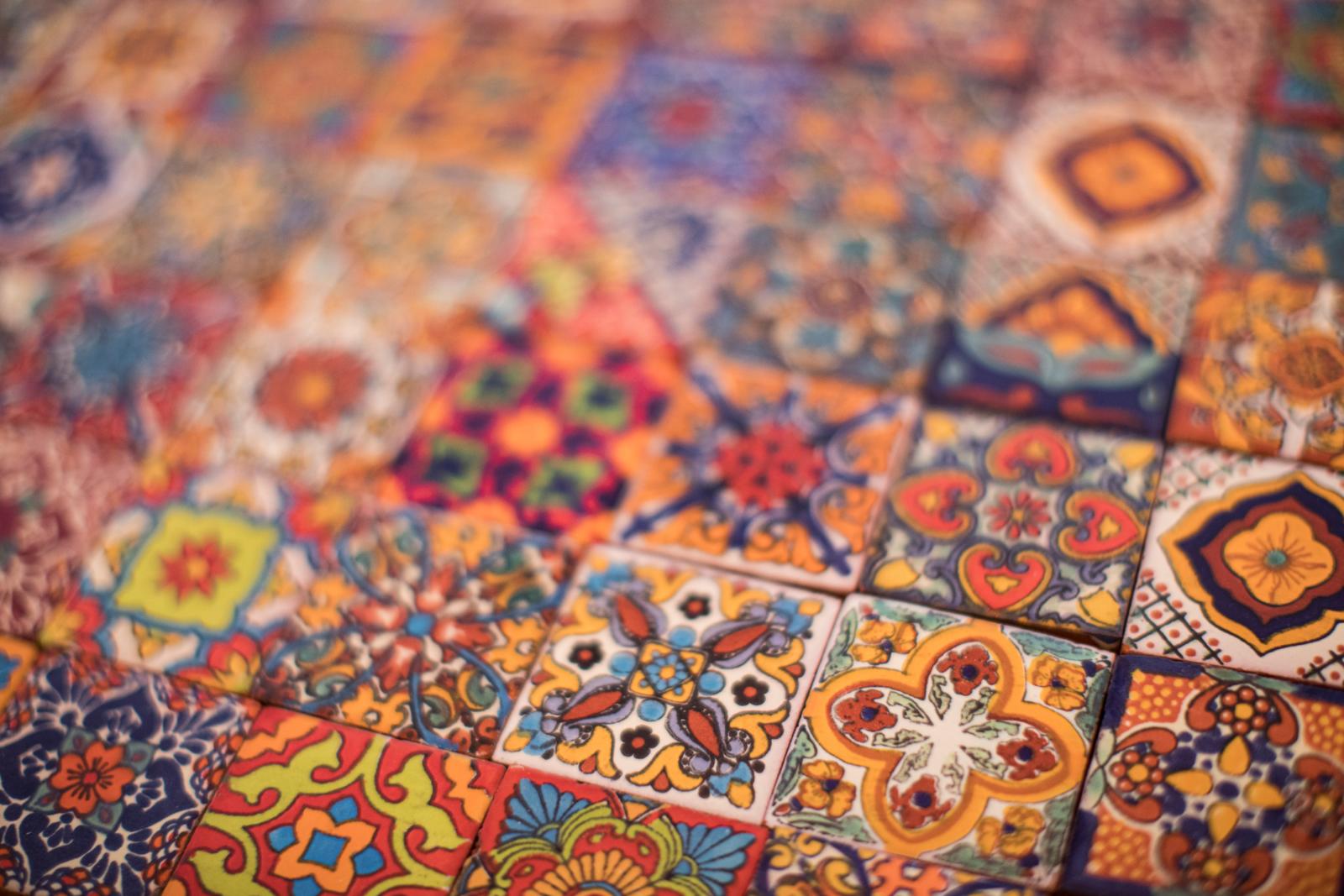 Caliente - Mexican tiles - 5x5 cm - 120 pieces | 5-mix-2 | Cerames ...