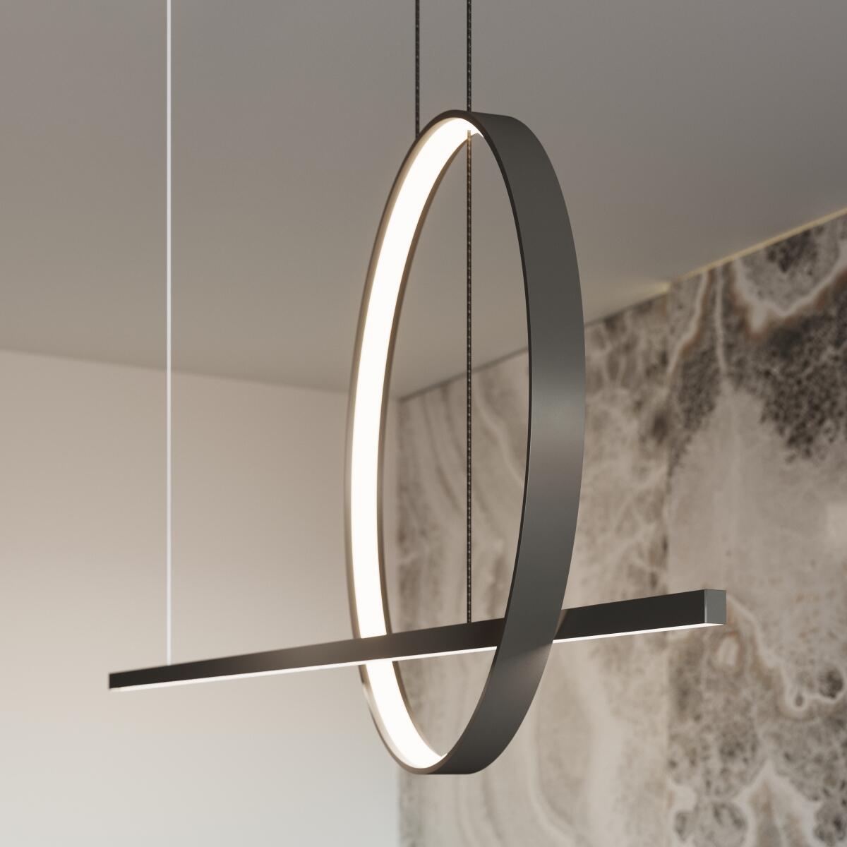 Lampa wisząca GLAD biała LED 4000K | TH.493 | Thoro Lighting Sp z o.o ...