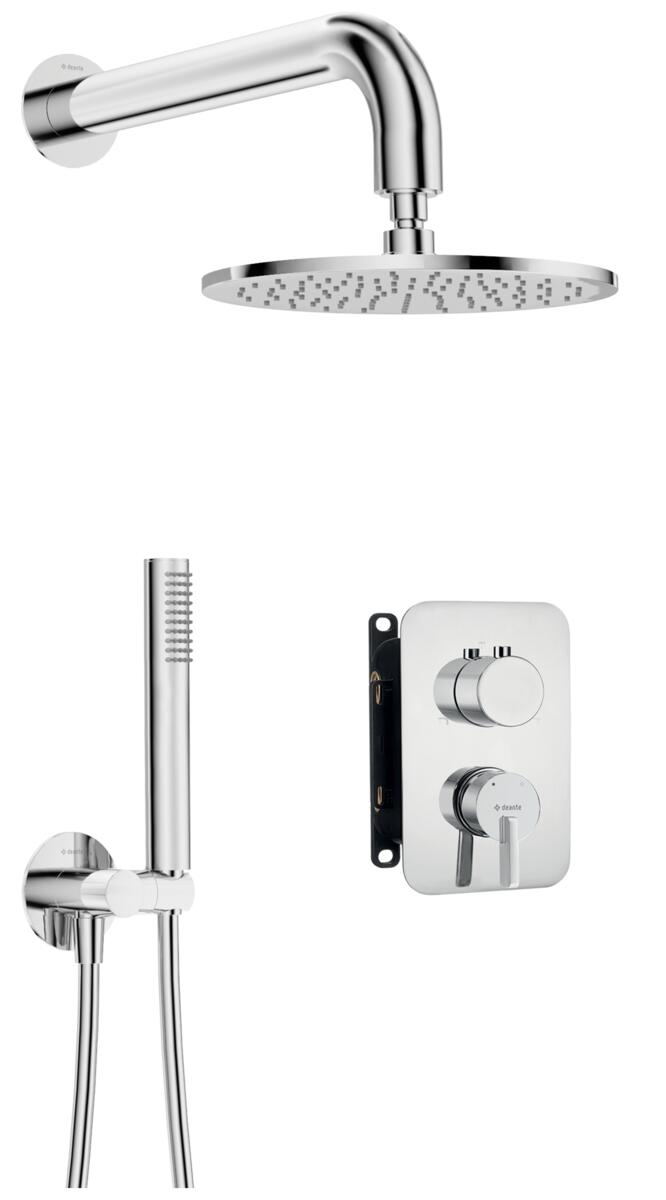 SILIA Concealed shower set, with mixer BOX - with a shower head ...