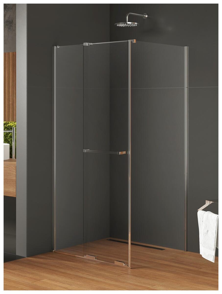 Smart shower enclosure, sliding door, railing | NEW TRENDY - ArchiUp ...