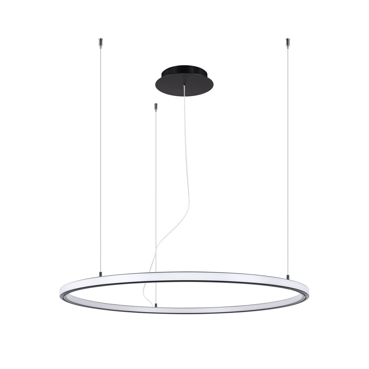 Żyrandol RISA 90 czarny LED 3000K | TH.275 | Thoro Lighting Sp z o.o ...