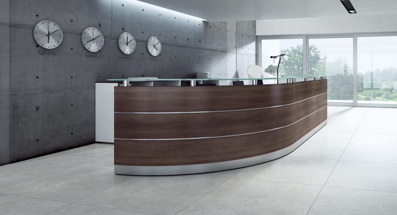 Emel reception counters | Lady recepcyjne Emel | MARO Office Furniture ...