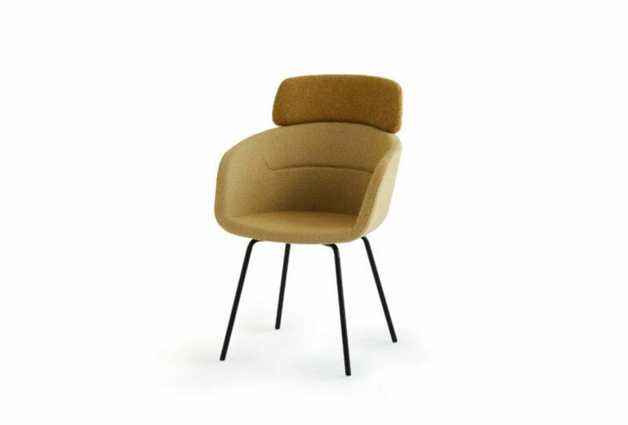 Paxt Chair Tubular legs | PX-KZ-NR | Noti - ArchiUp.com - A free BIM ...
