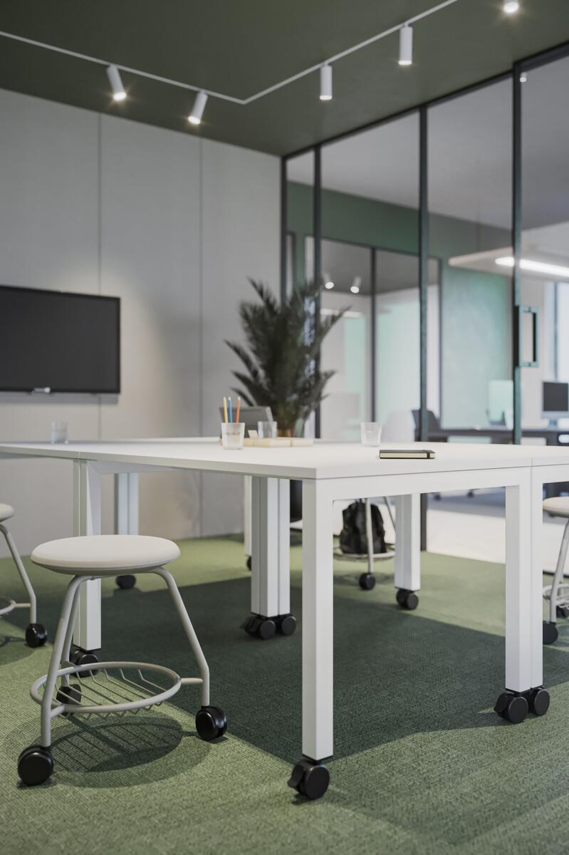 Mobile desk G4 Multibase | BALMA - ArchiUp.com - A free BIM & CAD objects library