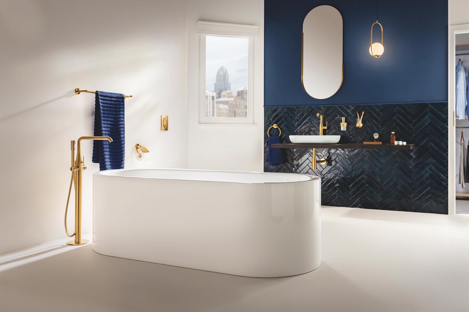 Essence Wolnostojąca bateria wannowa 25248GN1 | 25248GN1 | GROHE ...