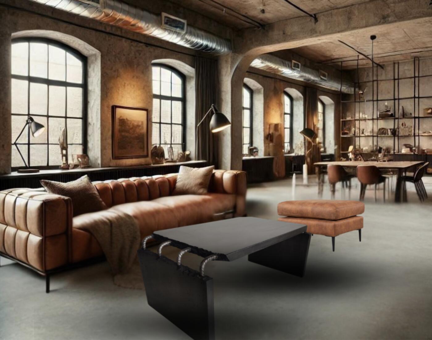 Slate Concrete Table – "The Geometry of Concrete" | Modern Creator ...