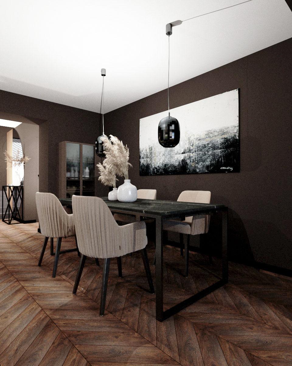 Dark chocolate house | Bohema Studio Paulina Krasowska - ArchiUp.com ...